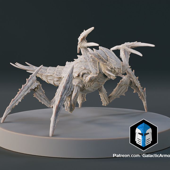 3D Printable 1:48 Scale Super Earth Terminid Warrior - Pose 8 - 3D ...