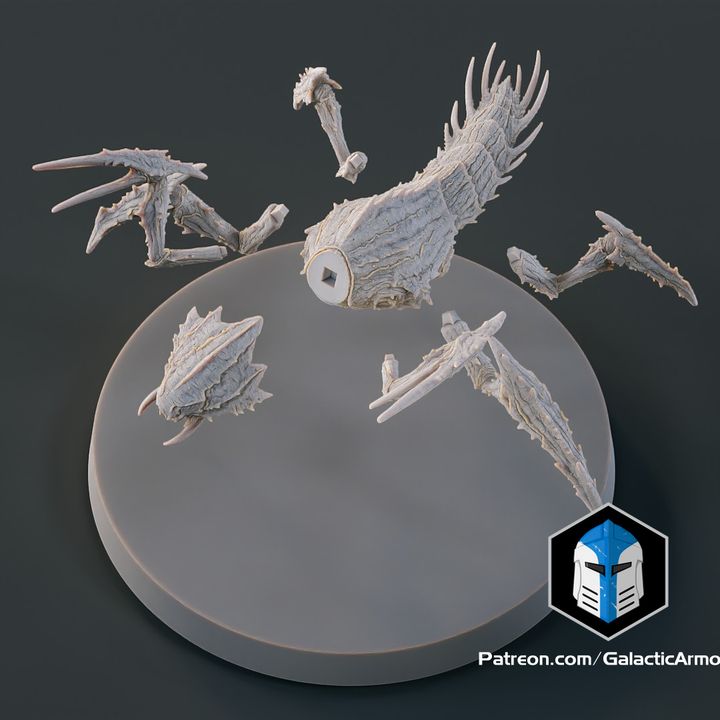 3D Printable 1:48 Scale Super Earth Terminid Warrior - Pose 8 - 3D ...