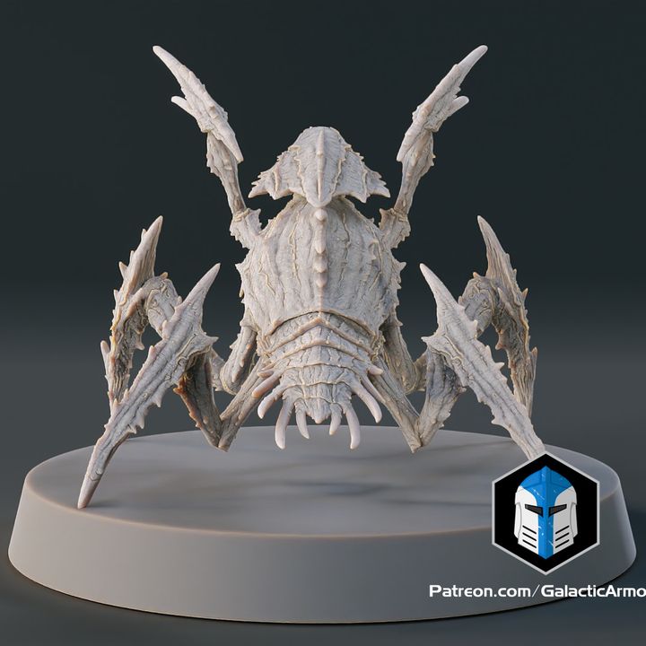 3D Printable 1:48 Scale Helldivers 2 Terminid Warrior - Pose 10 - 3D ...
