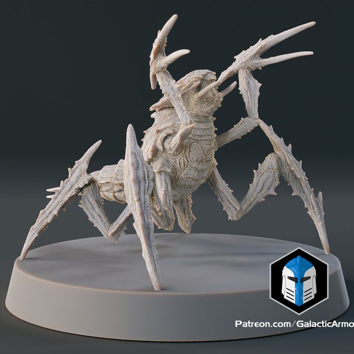 3D Printable 1:48 Scale Super Earth Terminid Warrior - Pose 10 - 3D ...