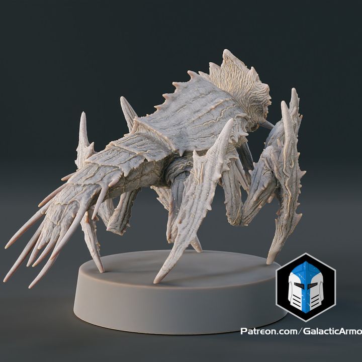 3D Printable 1:48 Scale Super Earth Terminid Warrior - Pose 9 - 3D ...
