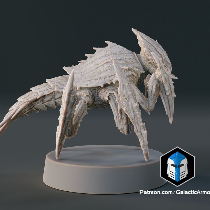 3D Printable 1:48 Scale Super Earth Terminid Warrior - Pose 9 - 3D ...
