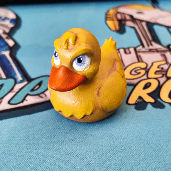 3D Print of Artist Ducks - Art Toy Rubber Ducks for Painters by TurtPuzzlin