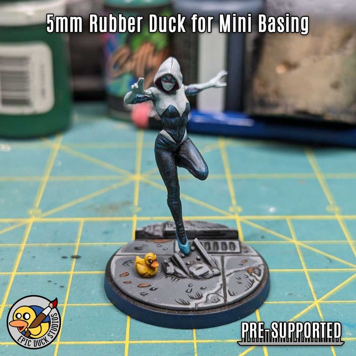 3D Printable 5mm Rubber Ducks for Miniature Basing by Mike "Epic Duck ...