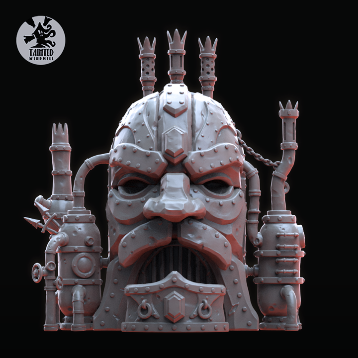 3D Printable Dwarven Furnace by Tainted Windmill