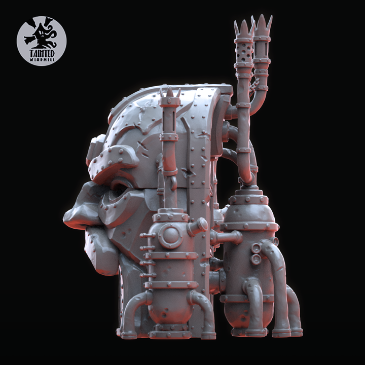 3D Printable Dwarven Furnace by Tainted Windmill