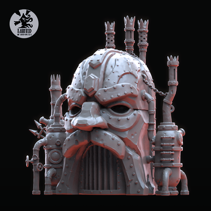 3D Printable Dwarven Furnace by Tainted Windmill