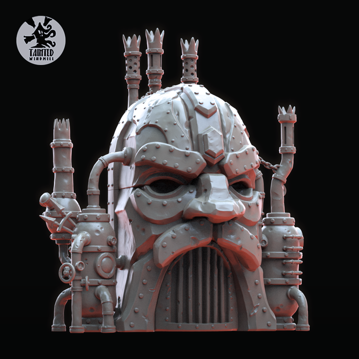 3D Printable Dwarven Furnace by Tainted Windmill