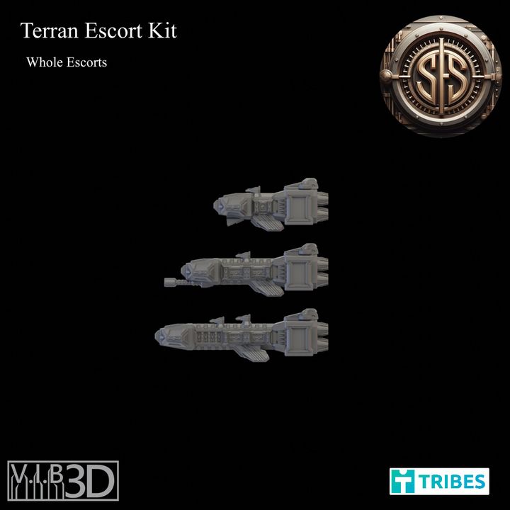 3D Printable Terran Escort Kit by Soul Forge Studio