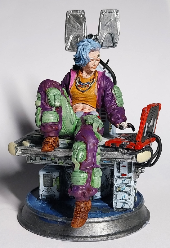 3D Printable Cyberpunk Hacker Prodigy - Alice "Wonderland" Hanson by ...