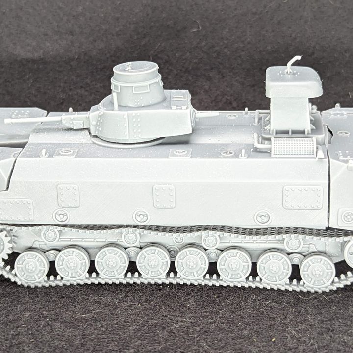 Download Type 3 Ka-Chi Amphibious Medium Tank +2 Tankmen (Japan, WW2 ...