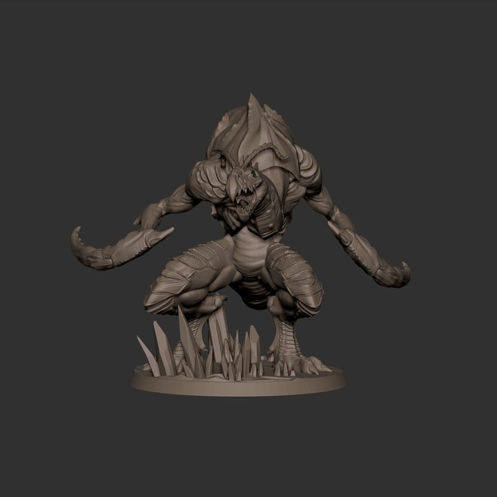 3D Printable Hook Horror (Cavern Minion) by Bite the Bullet