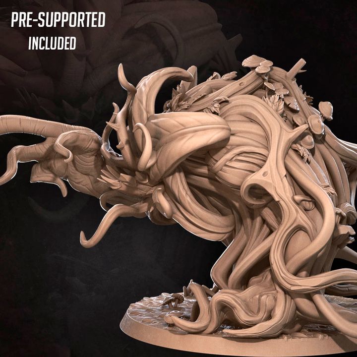 3D Printable Shambling Mound (Marshland Boss) by Bite the Bullet