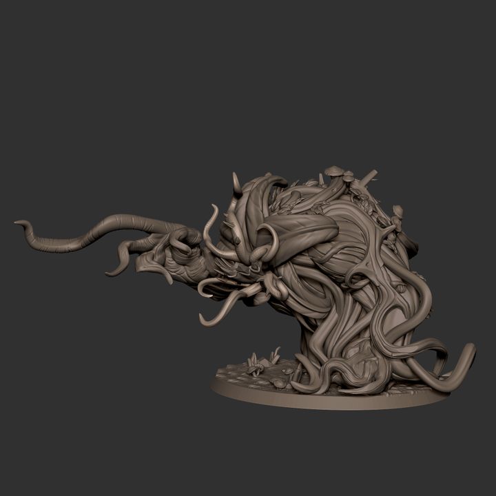 3D Printable Shambling Mound (Marshland Boss) by Bite the Bullet