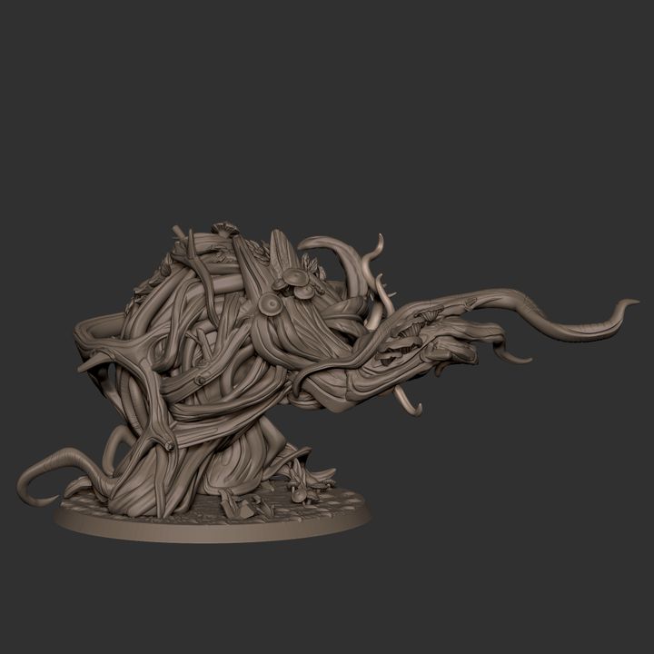 3D Printable Shambling Mound (Marshland Boss) by Bite the Bullet