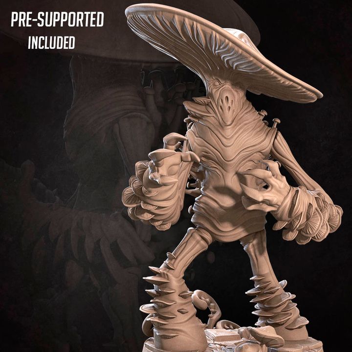 3D Printable Big Myconid (Marshland Minion) by Bite the Bullet