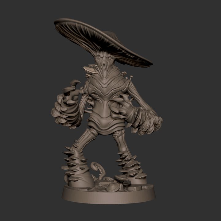 3D Printable Big Myconid (Marshland Minion) by Bite the Bullet