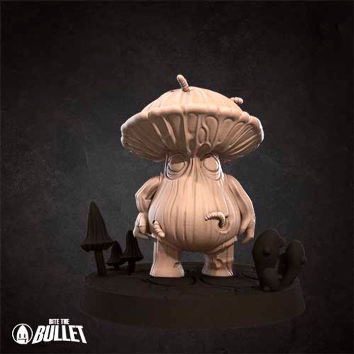 3D Printable Myconids (Marshland Minions) (5 Models) by Bite the Bullet