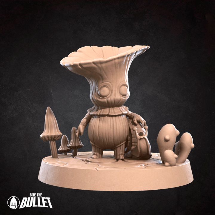 3D Printable Myconids (Marshland Minions) (5 Models) by Bite the Bullet