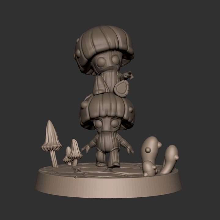 3D Printable Myconids (Marshland Minions) (5 Models) by Bite the Bullet