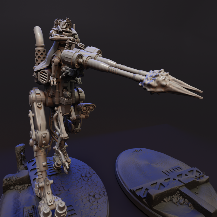 3D Printable diesel Walker by ddd_martin_miniatures