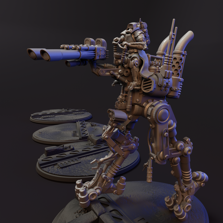 3D Printable diesel Walker by ddd_martin_miniatures