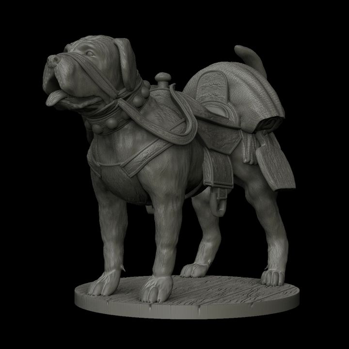 3D Printable Dungeon Chef Mount by Marzbar-the-Creator