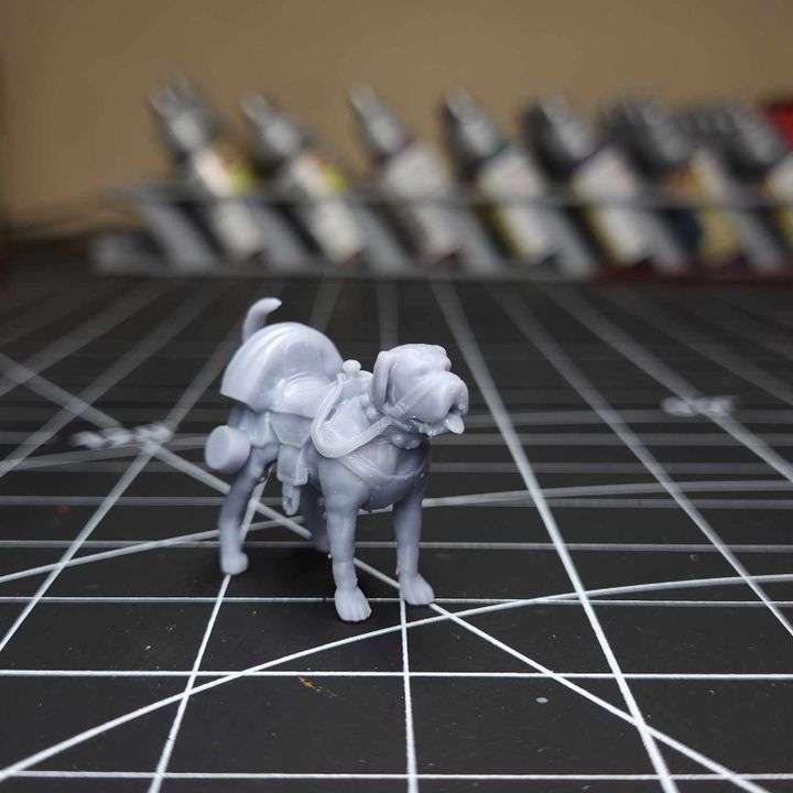 3D Printable Dungeon Chef Mount by Marzbar-the-Creator