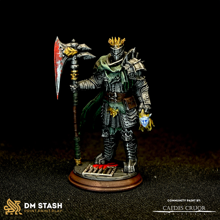 3D Printable Executioner Knight - Gerhardt the Unwavering by DM Stash