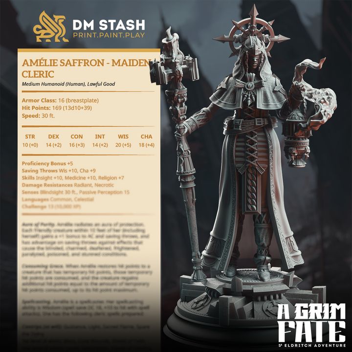 3D Printable A Grim Fate (DM Stash June '24 Bundle) by DM Stash