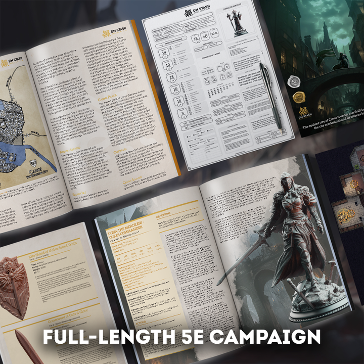 3D Printable A Grim Fate (DM Stash June '24 Bundle) by DM Stash