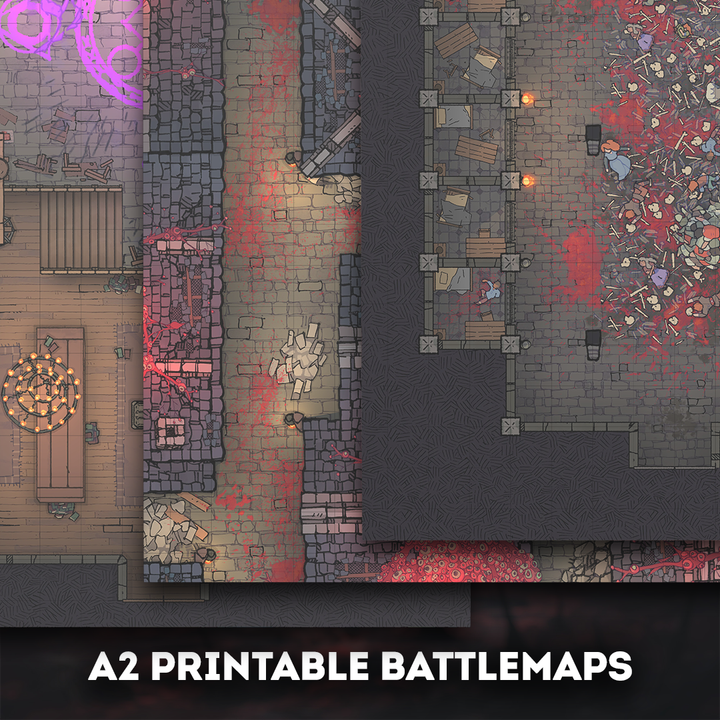 3D Printable DM Stash June '24 5E Campaign - Ill Omens Pt II: A Grim ...