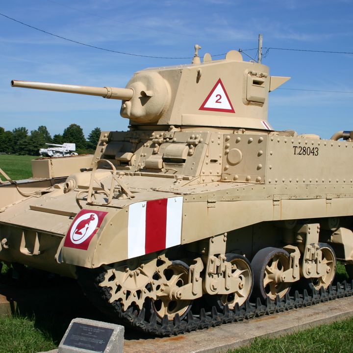 3D Printable M3A1 Stuart “Honey” (US, WW2) by Wargame3d