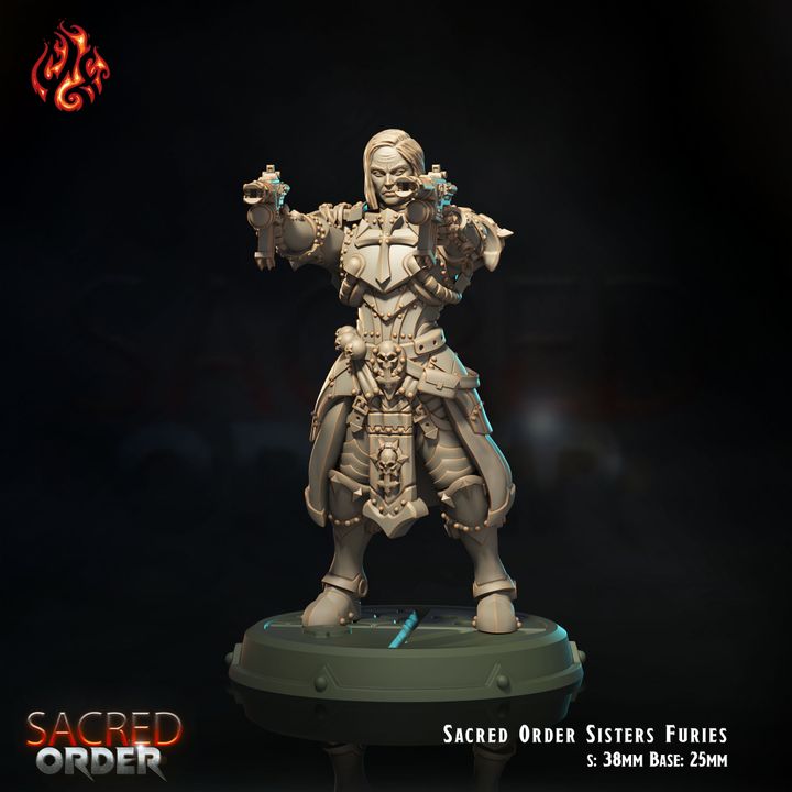 3D Printable Sacred Order Furies by Crippled God Foundry