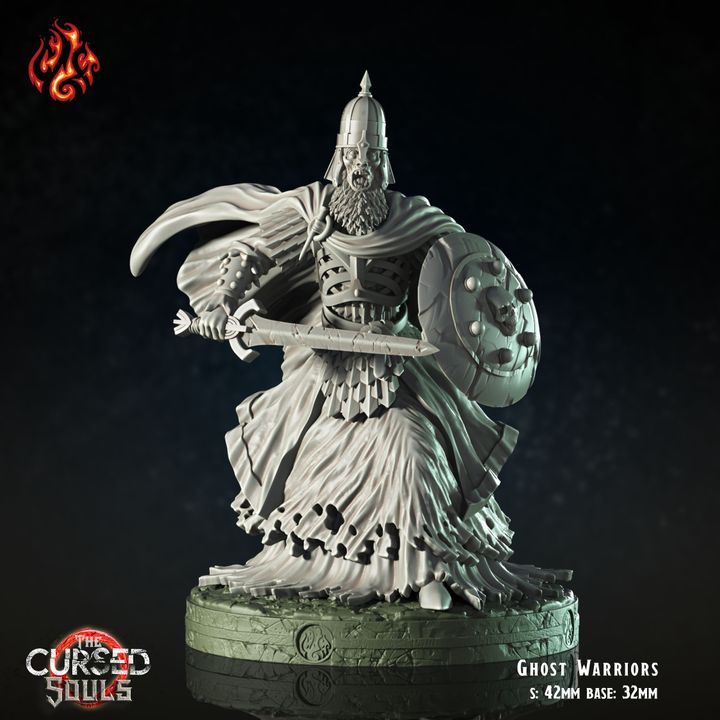 3D Printable Ghost Warriors by Crippled God Foundry