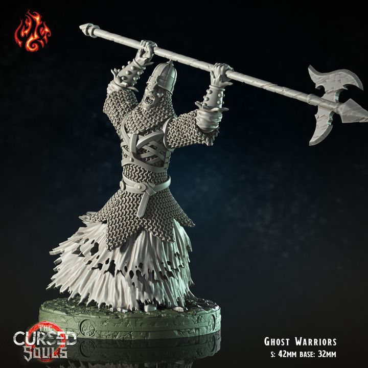3D Printable Ghost Warriors by Crippled God Foundry