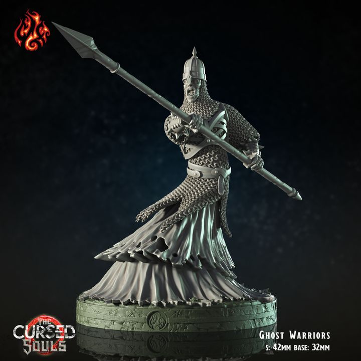 3D Printable Ghost Warriors by Crippled God Foundry