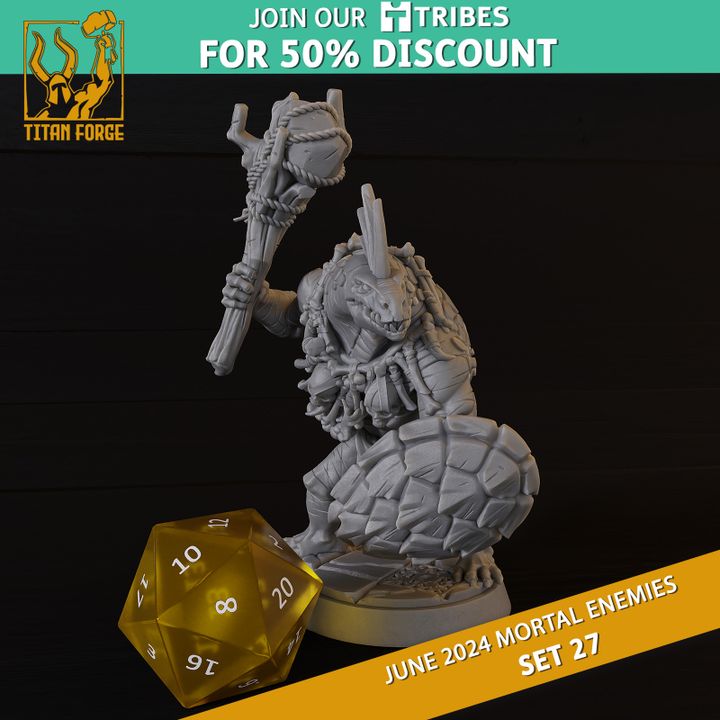 3D Printable RPG - Monsters DnD 5e - Mortal Enemies Set 27 by Titan ...