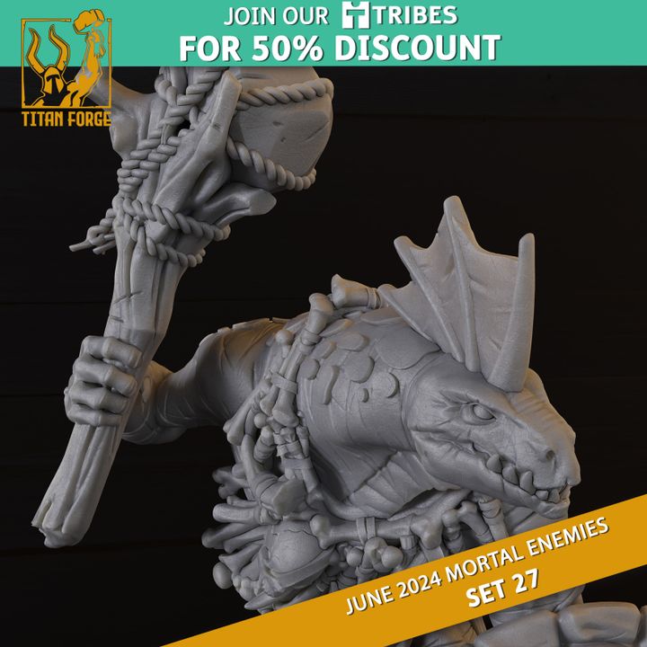 3D Printable RPG - Monsters DnD 5e - Mortal Enemies Set 27 by Titan ...