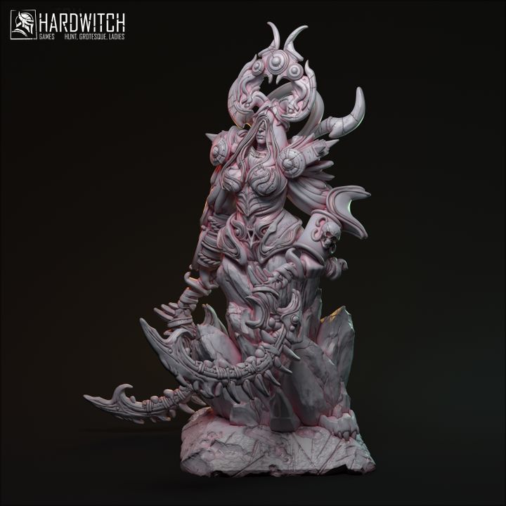 3D Printable Geho Santiam bust by HardWitch-Games