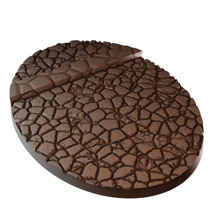 3D Printable Cobblestone Round Bases by MiniWarGaming