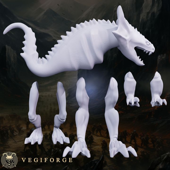 3D Printable Megarid by Vegiforge