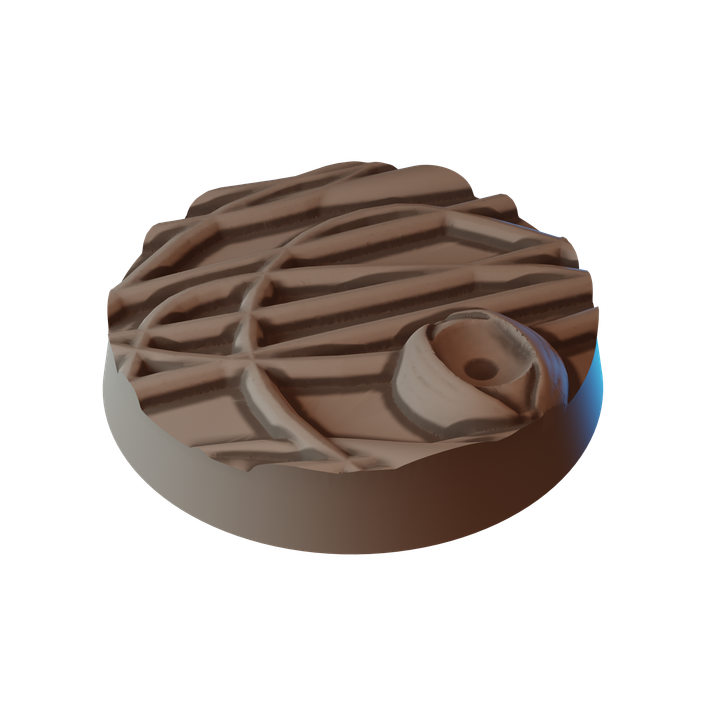 3D Printable Eldritch Horror round Bases by MiniWarGaming