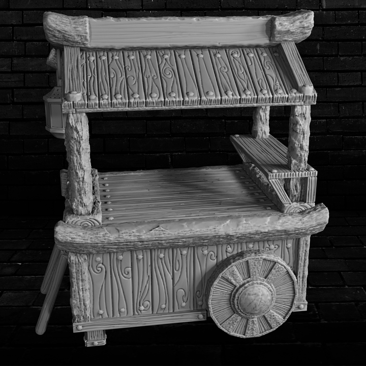 3D Printable Market Carts by Krakulu