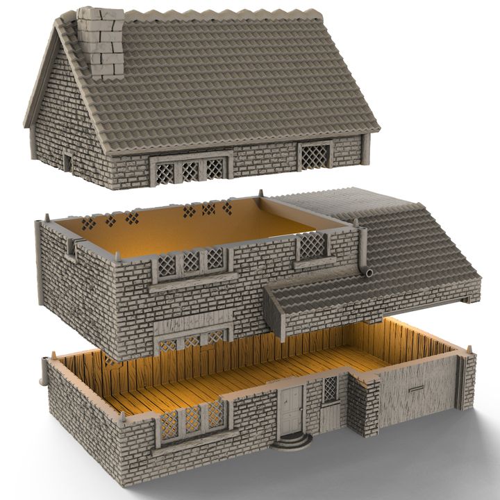 3D Printable Picket Post CI - A Privet Lane for a Cozy Drive by ZBB ...