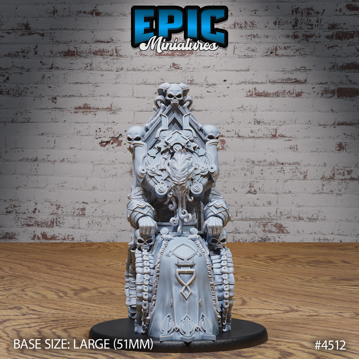 3D Printable Mind Emperor Set / Mind Eater / Male Astral Flayer / Cult ...