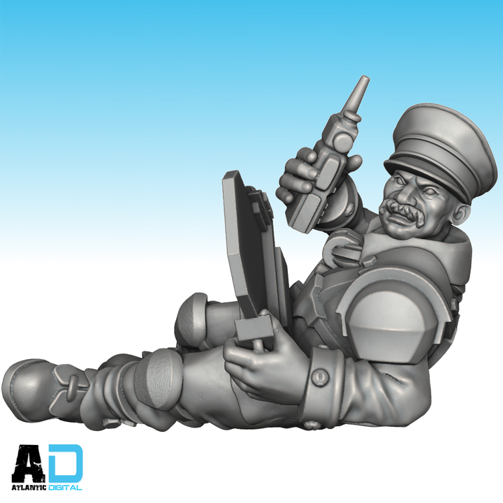 3D Printable Bulldogs Heavy Weapons by Wargames Atlantic