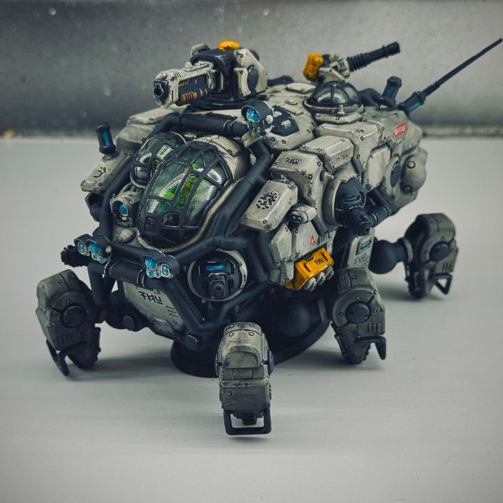 3D Printable Hekaton Crawler Legs Upgrade by Magic Bird Workshop