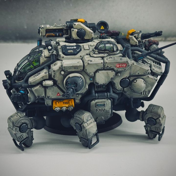 3D Printable Hekaton Crawler Legs Upgrade by Magic Bird Workshop