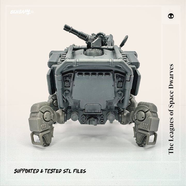 3D Printable Hekaton Crawler Legs Upgrade by Magic Bird Workshop